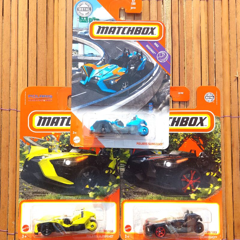 Jual MATCHBOX POLARIS SLINGSHOT 2020 BIRU 2021 HITAM 2022 KUNING ...
