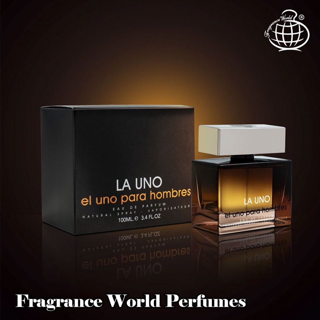Jual FRAGRANCE WORLD LA UNO EL UNO PARA HOMBRES EDP 100ML FOR MAN ...