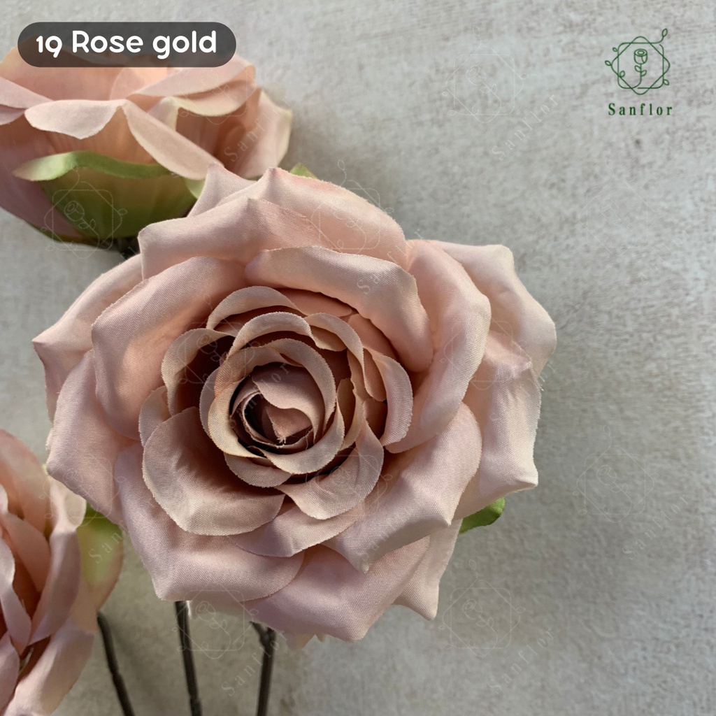 Jual HYBRID TEA ROSE K3 TANPA DAUN / BUNGA MAWAR KAIN BUATAN HIASAN ...