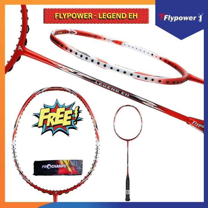 Jual FLYPOWER LEGEND EDDY HARTONO/EH RAKET BADMINTON ORIGINAL - RAKET ...