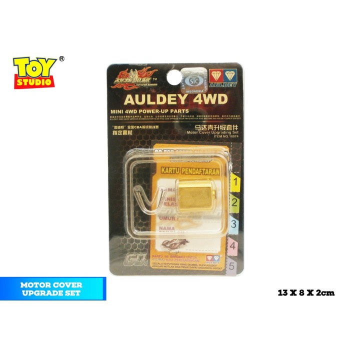 Jual Mainan Auldey Go For Speed Tamiya Spare Part Motor Cover Upgrade ...