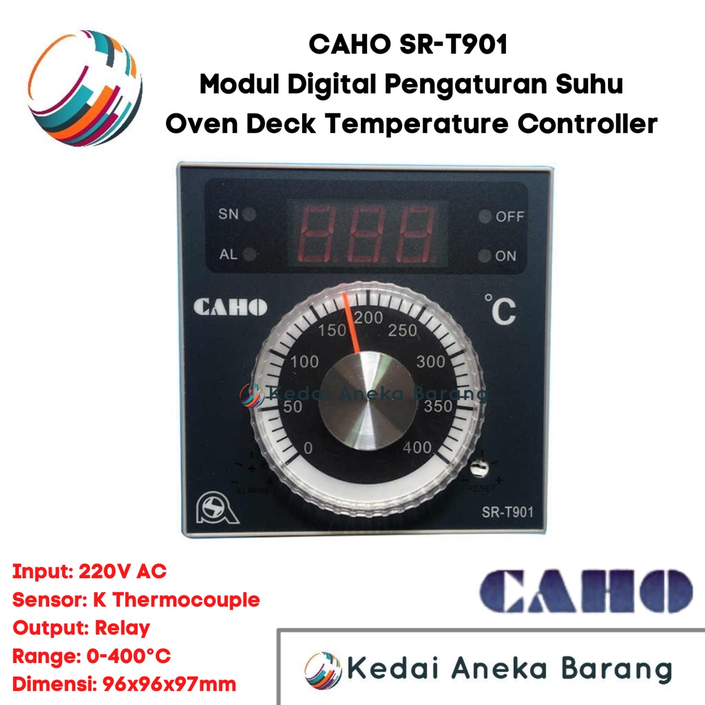Jual CAHO SR-T901 SRT901 Module Modul Digital Oven Deck Temperature ...