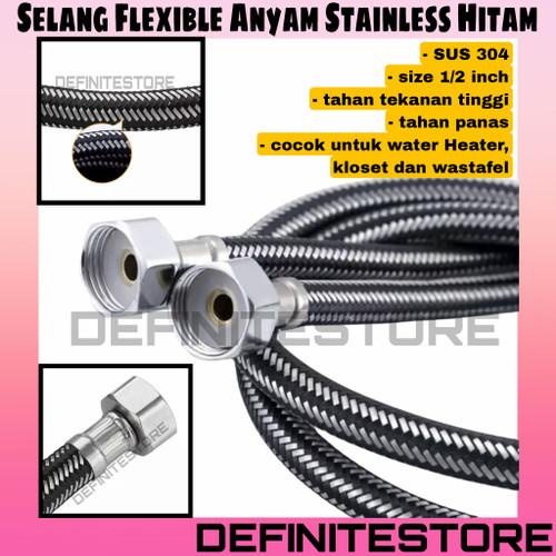 Jual Selang Flexible 1/2 Inch Flexible Hodse Selang Toilet Selang Air ...