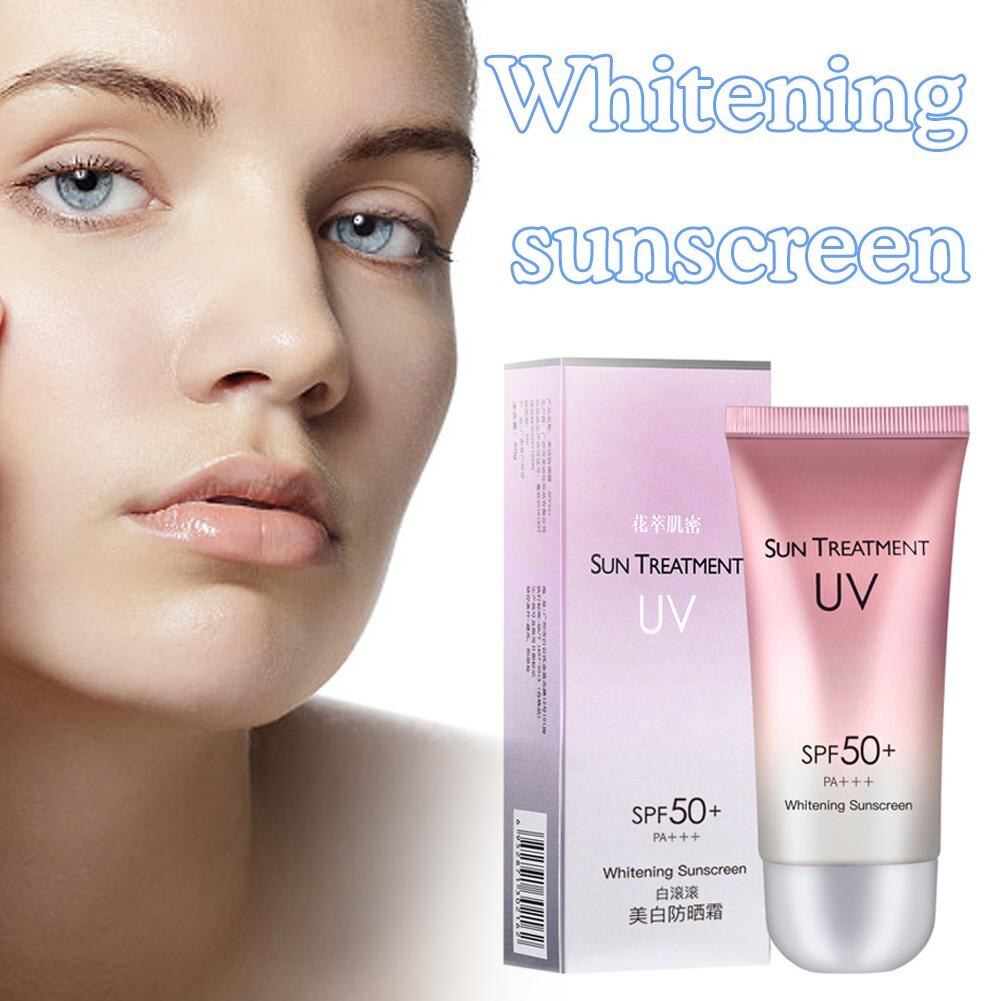 Jual Sunscreen Sun Treatment UV SPF50+ PA+++ Krim matahari pemutih ...