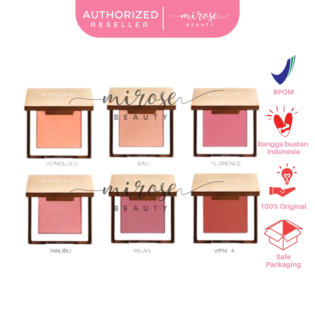Jual ESQA Blush | Shopee Indonesia