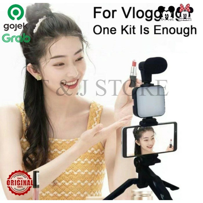 Jual Perfect Vlog Kit 3 in 1 ORIGINAL TJ | Shopee Indonesia