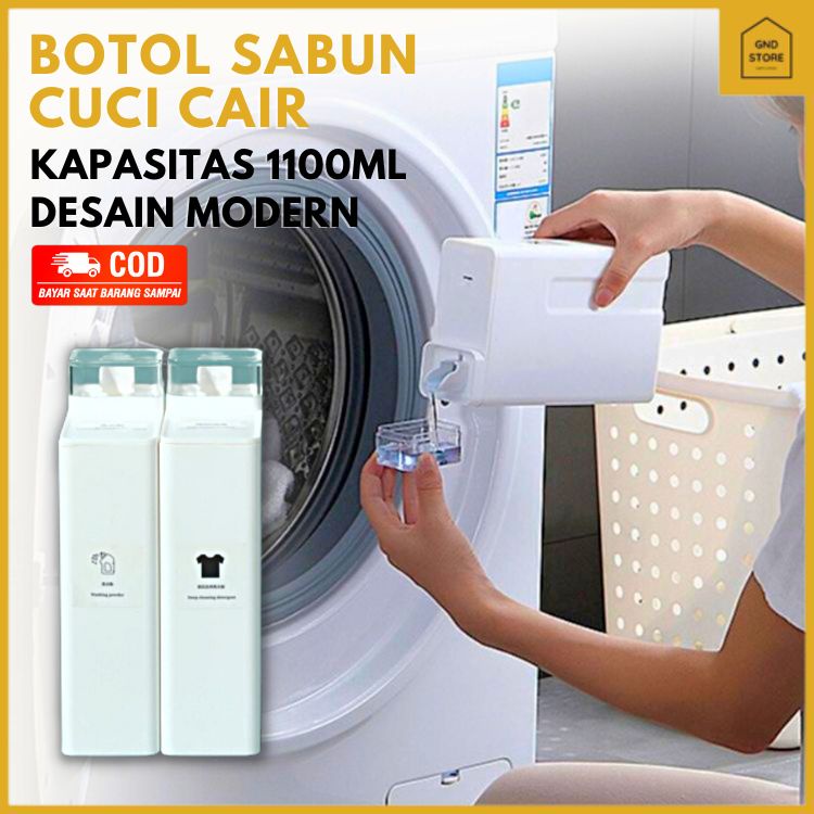 Jual Botol Tempat Detergent Softener Sabun Cuci Pakaian Baju Laundry ...