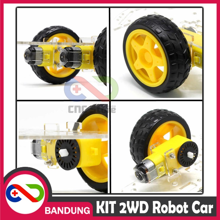 Jual KIT SMART CHASSIS 2WD ROBOT CAR FRAME MOBIL ARDUINO RASPBERRY ...