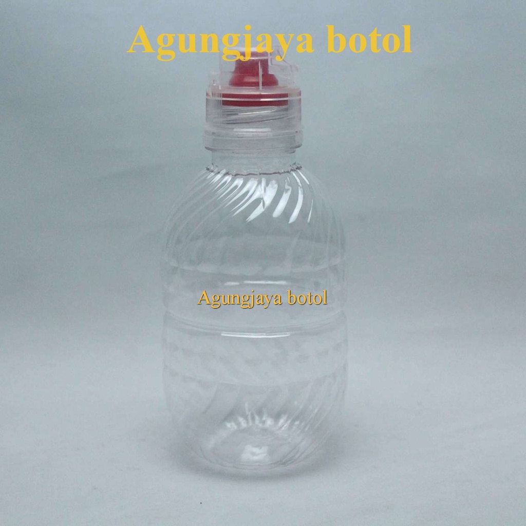 Jual Botol Pet 250 ml Ulir Natural Tutup Aqua Exlusive / Botol Plastik / Botol Aqua / Botol Amdk ...