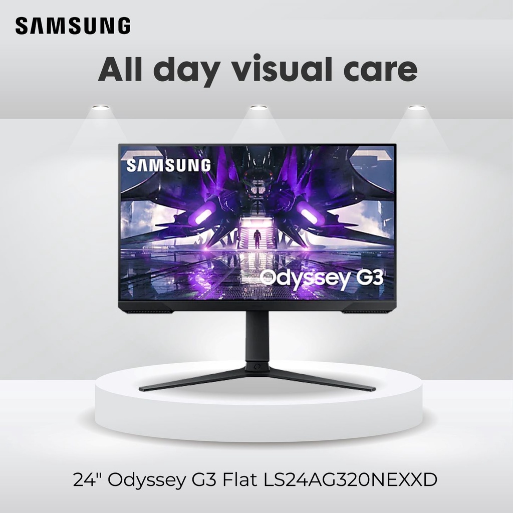 Jual Monitor Samsung ODYSSEY G3 LS24AG320NEXXD / LS24AG320 165Hz 1ms ...