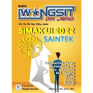 Jual ⭐BARU (DISKON)⭐ [SIMAK UI IPA] Buku Wangsit Om Jero SIMAK UI 2022 SAINTEK | Shopee Indonesia