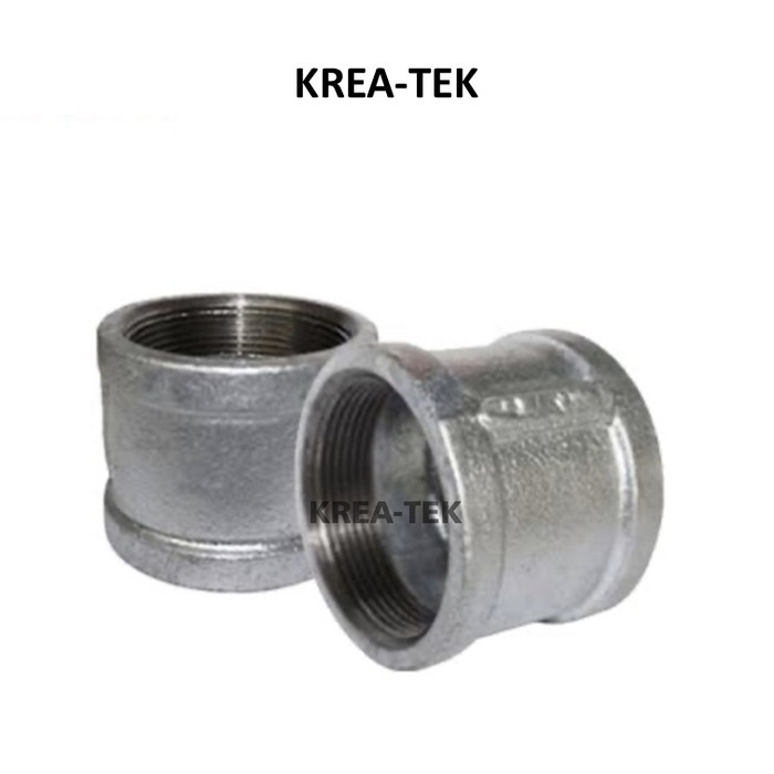 Jual 3" Socket /Sock Drat Dalam 3 inch Drat Galvanis Besi Gip Coupling ...