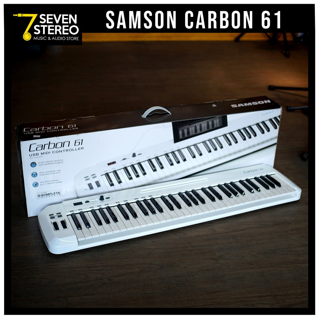 Jual Samson Carbon 61 USB MIDI Controller | Shopee Indonesia