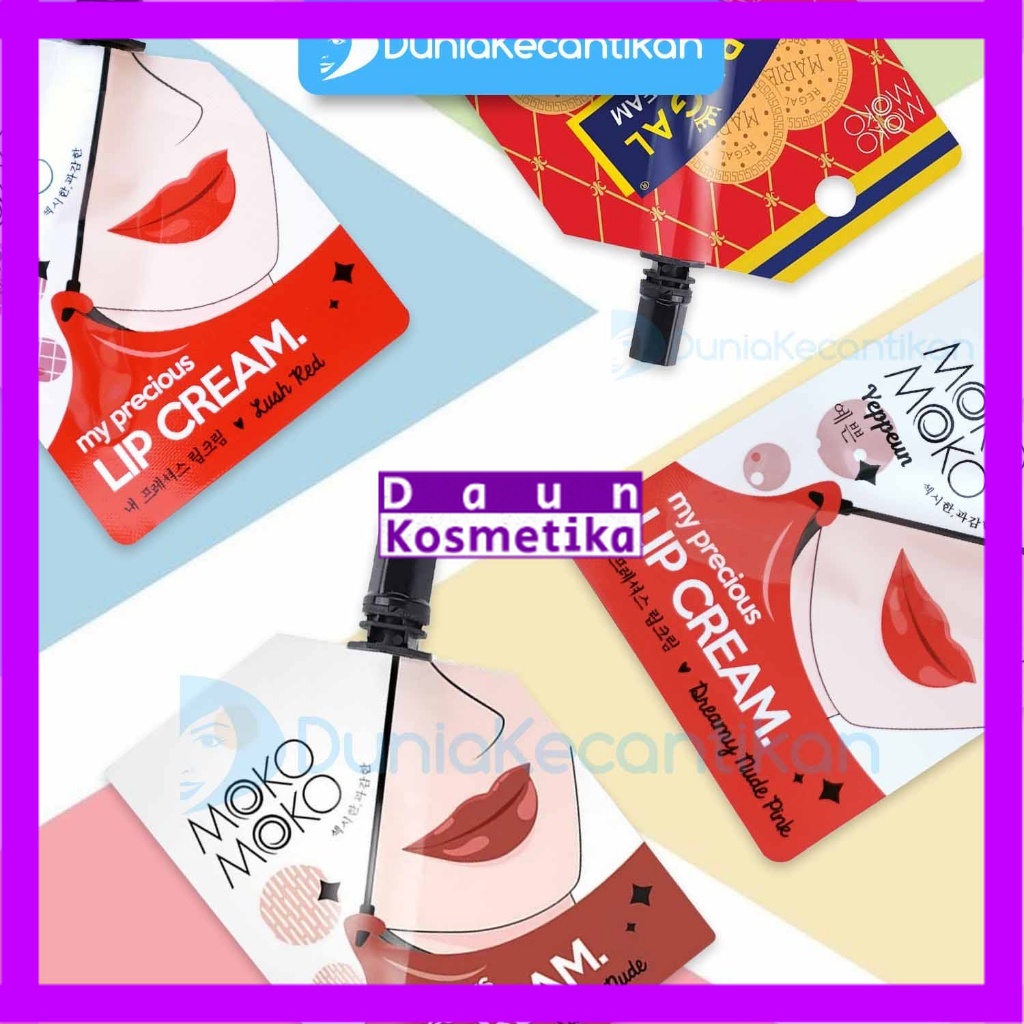 Jual Moko Moko My Precious Lip Tint Lip Cream Sachet Moko Moko Lip ...
