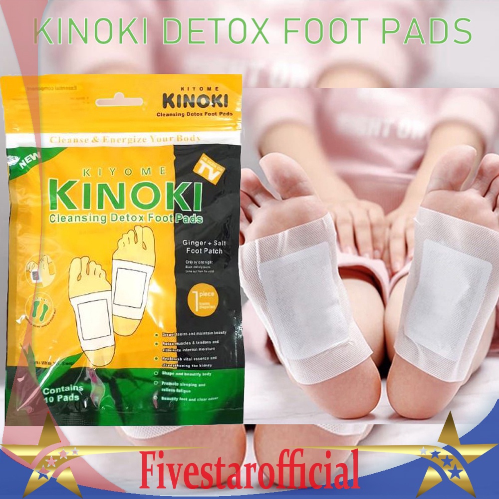 Jual Kinoki Foot Pads Detox Koyo Kaki Gold 1 Pack Isi 10 pcs - FIVESTAR ...