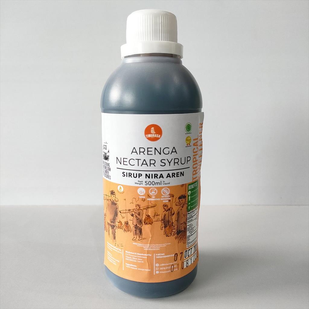 Jual Timurasa Gula Aren Cair 500ml Arenga Nectar Syrup Liquid Sugar ...