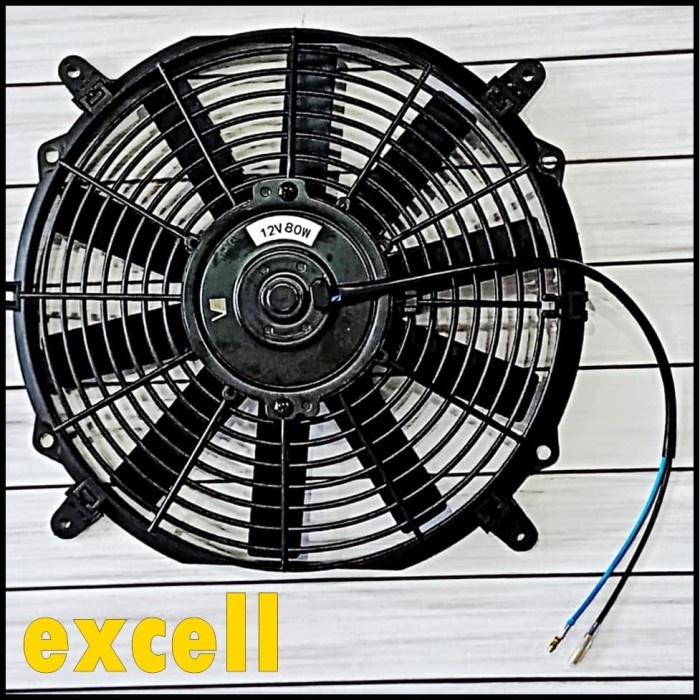 Jual Extra Fan Universal 12" Inch Ac Mobil Radiator Condensor 10 Daun ...