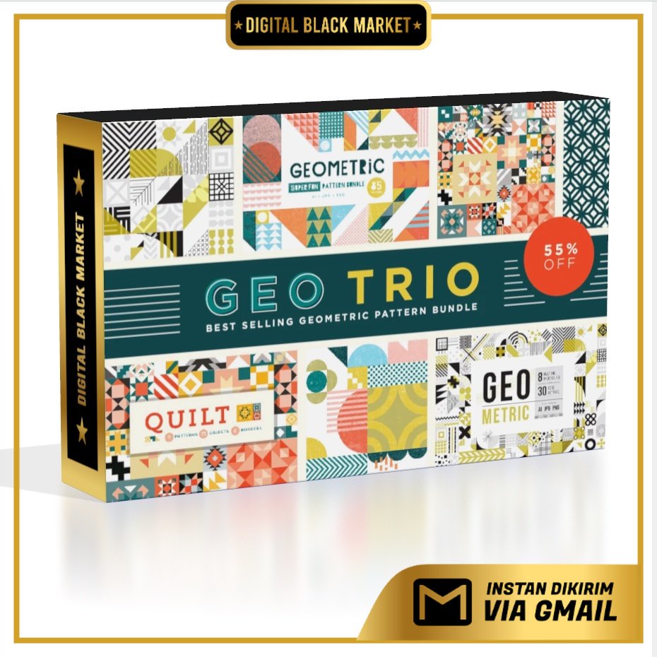 Jual ID5416 - Geo Trio Pattern Bundle 1831570 | Shopee Indonesia