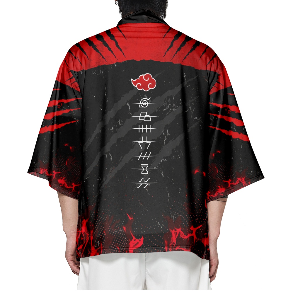 Jual New Akatsuki Naruto Cosplay Hanori Anime Mode Jepang Kardigan ...