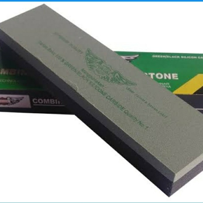 Jual Batu Gosok/Batu Asah FUKUDA Green Silicone 8" | Shopee Indonesia