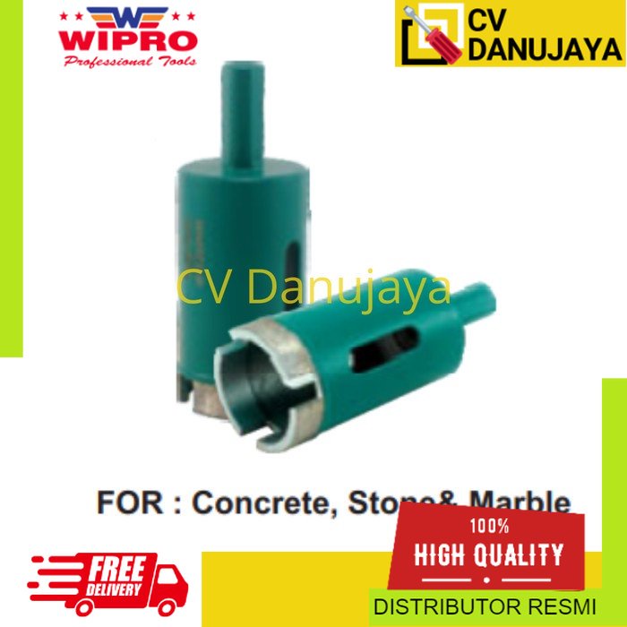 Jual Mata Bor Drill Granit 20 mm - Diamond Core Drill 20mm WIPRO ...