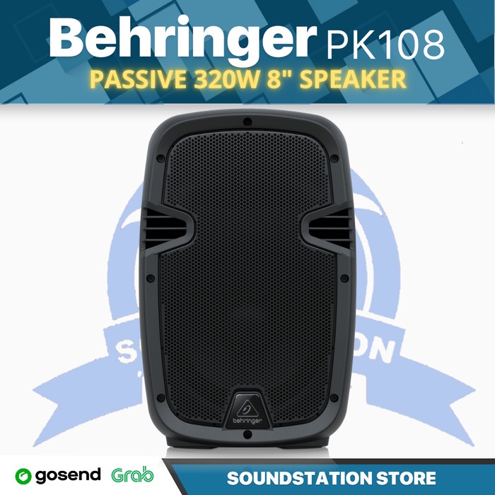Jual Behringer PK108 Passive 320W 8" Speaker | Spiker Pasif | Shopee ...