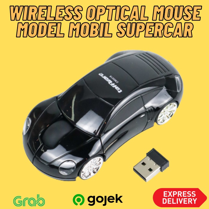 Jual Mouse Nirkabel Unik dan Ultra-Cepat dengan Sensor Optik Tinggi ...
