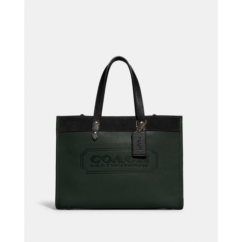 Jual Coach Field Tote 30 In Colorblock With Coach Badge (C 6035) new ...