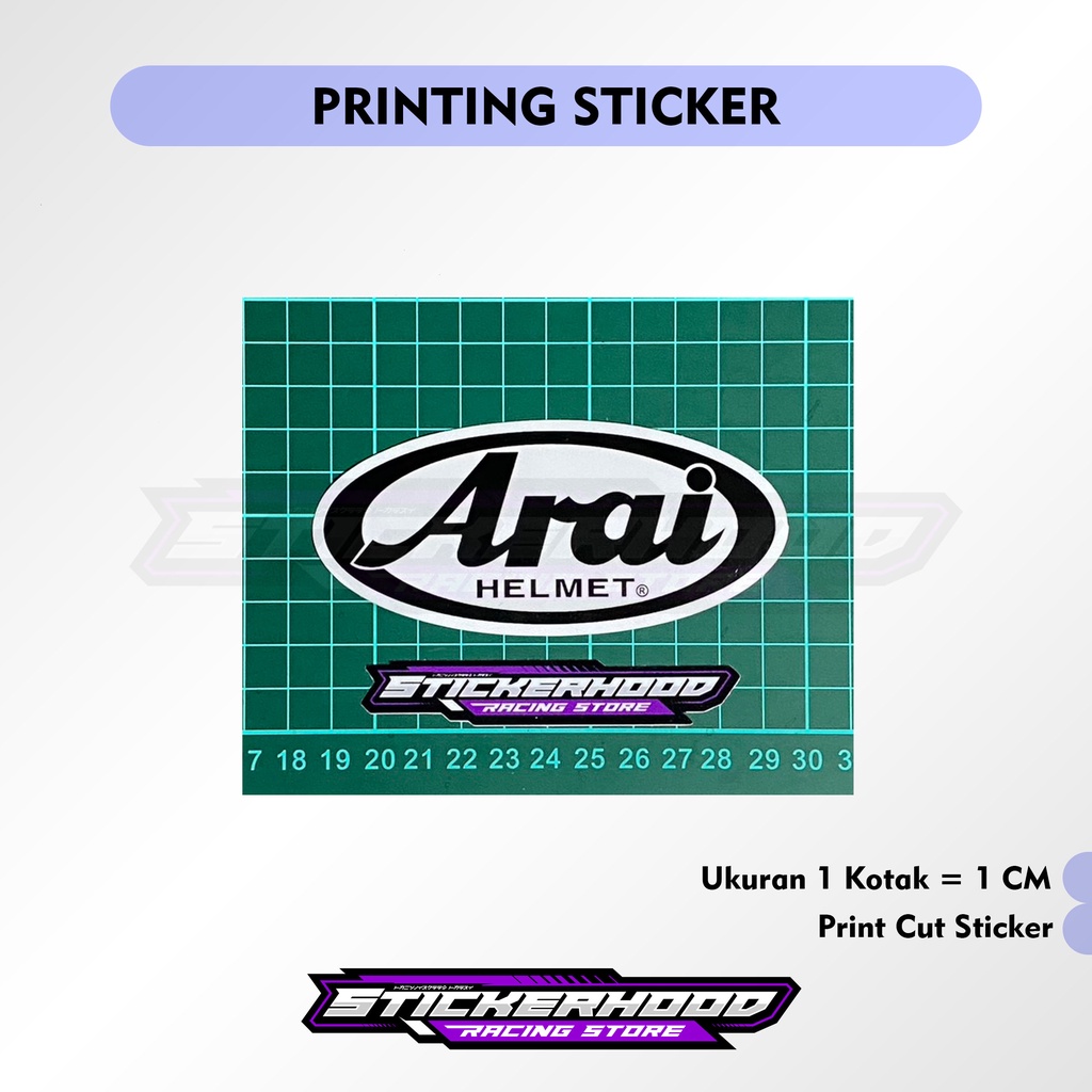 Jual STICKER STIKER HELM ARAI LOGO | Shopee Indonesia