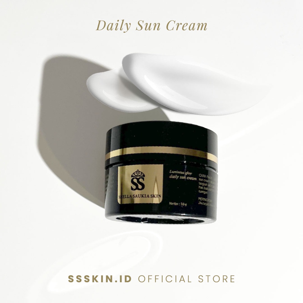 Jual SSSKIN - DAILY SUN CREAM LUMINOUS GLOW SERIES 10g | Sunscreen ...