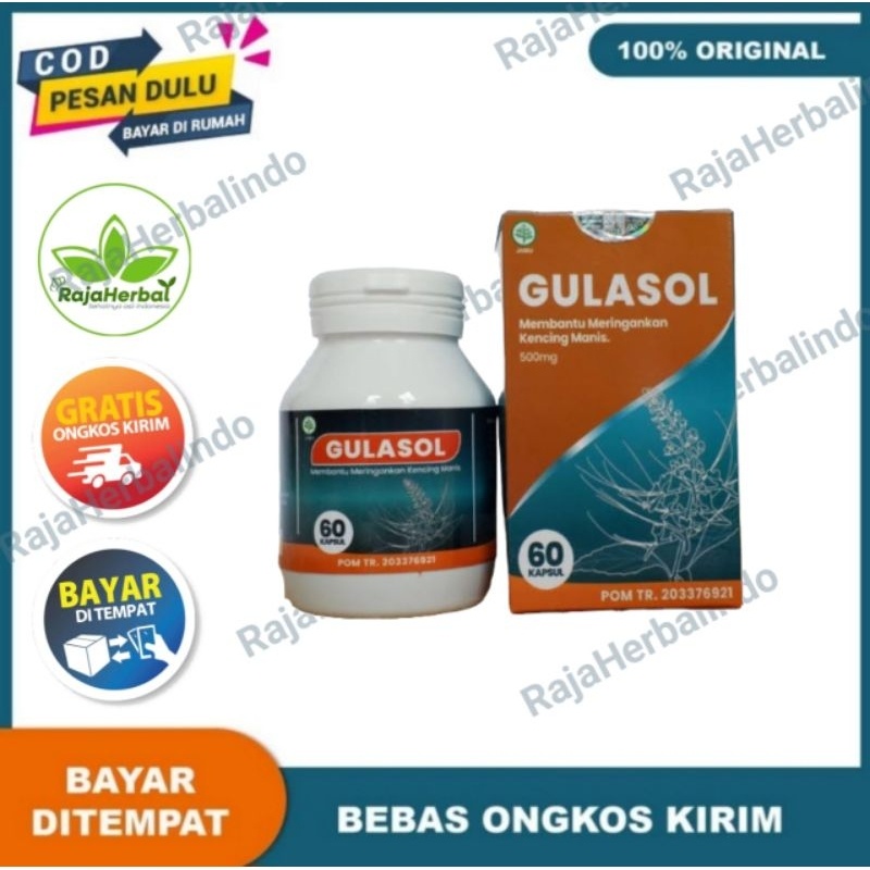 Jual KAPSUL GULASOL - AMPUH ATASI - GULA DARAH KENCING MANIS DAN ...
