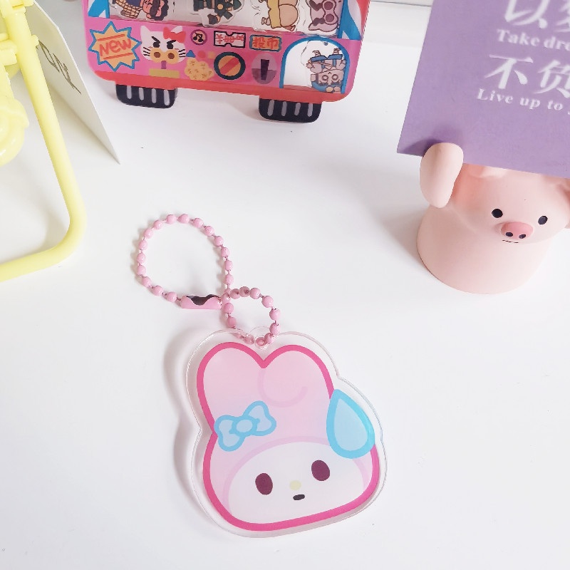 Jual [HARU] Sanrio Character Keychain Gantungan Kunci Akrilik Desain ...