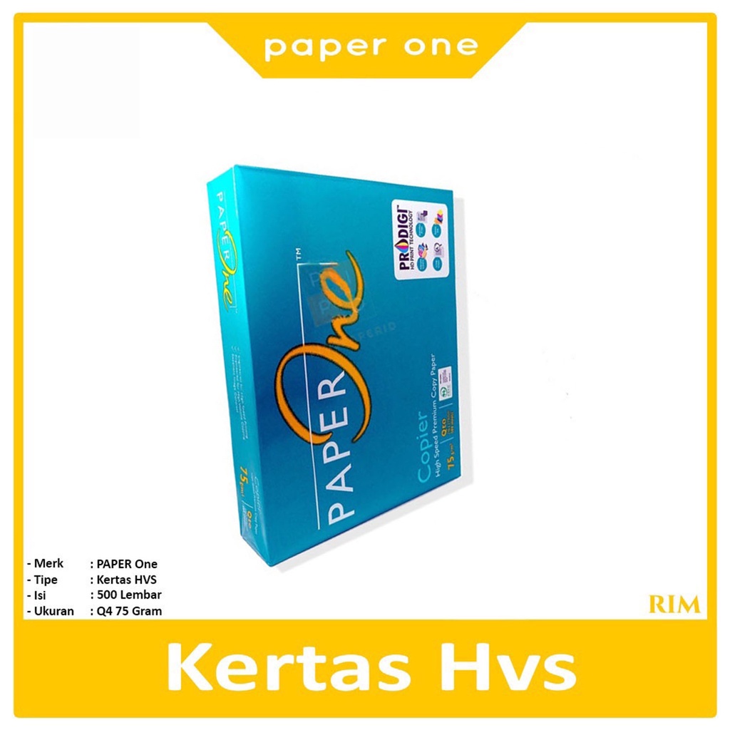 Jual Paper One Kertas Q4 75 Gram Office Paper Print | Shopee Indonesia