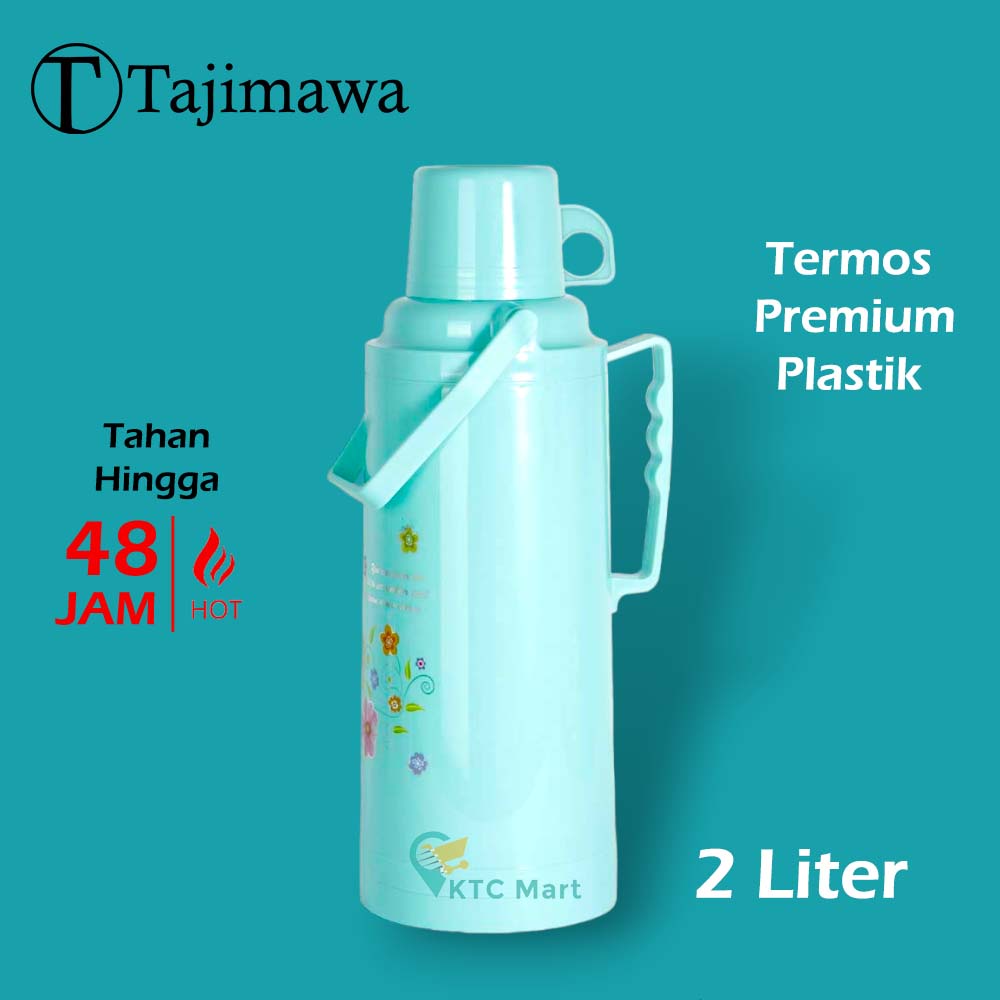 Jual KTCmart - Termos Air Panas 2 Liter Plastik Premium / Termos Kopi ...