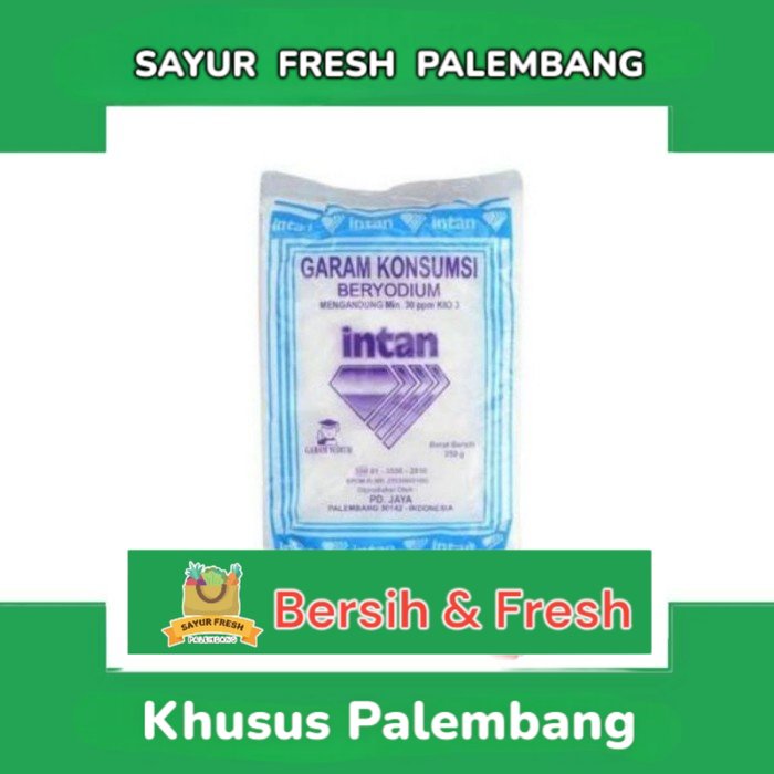 Jual Garam Intan Halus & Kasar - Sayur Fresh Pasar Perum | Shopee Indonesia