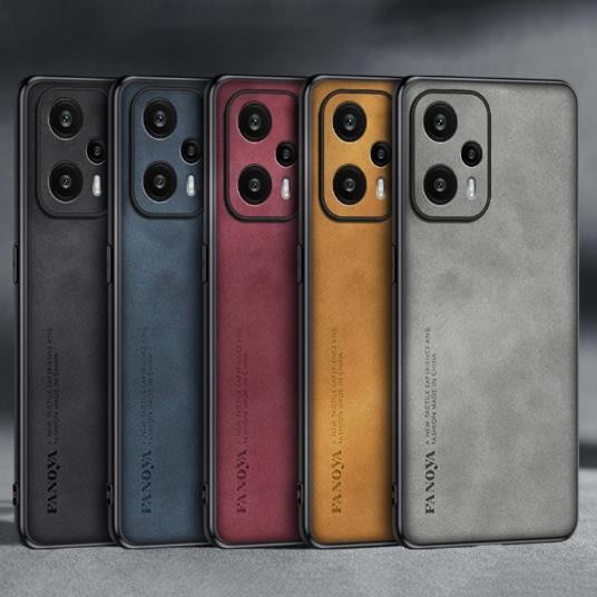 Jual CASE XIAOMI POCO F5 5G FANOYA PREMIUM NAPPA LEATHER SOFT CASE ...