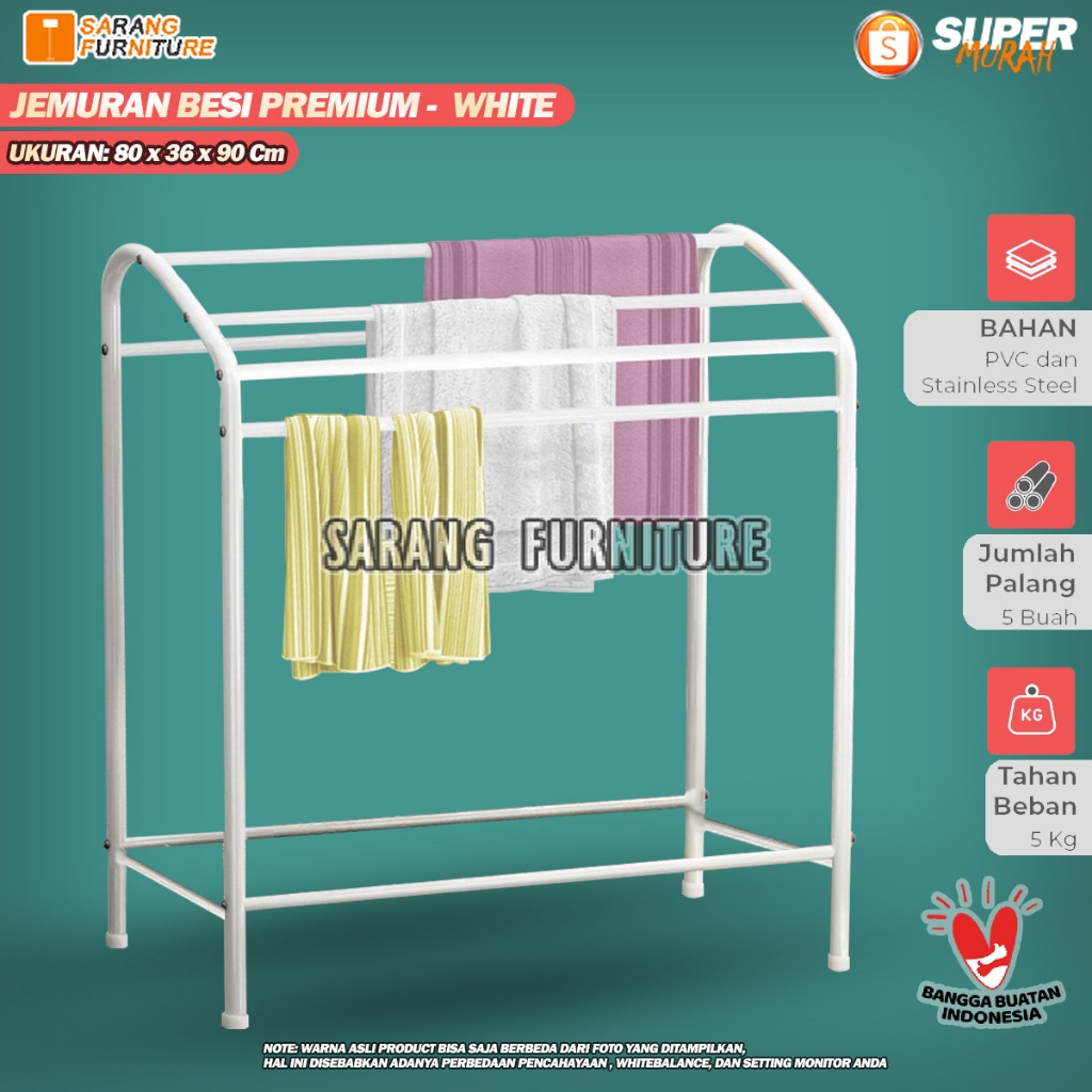Jual JEMURAN HANDUK BESI RAK/JEMURAN HANDUK DAN PAKAIAN JEMURAN ...