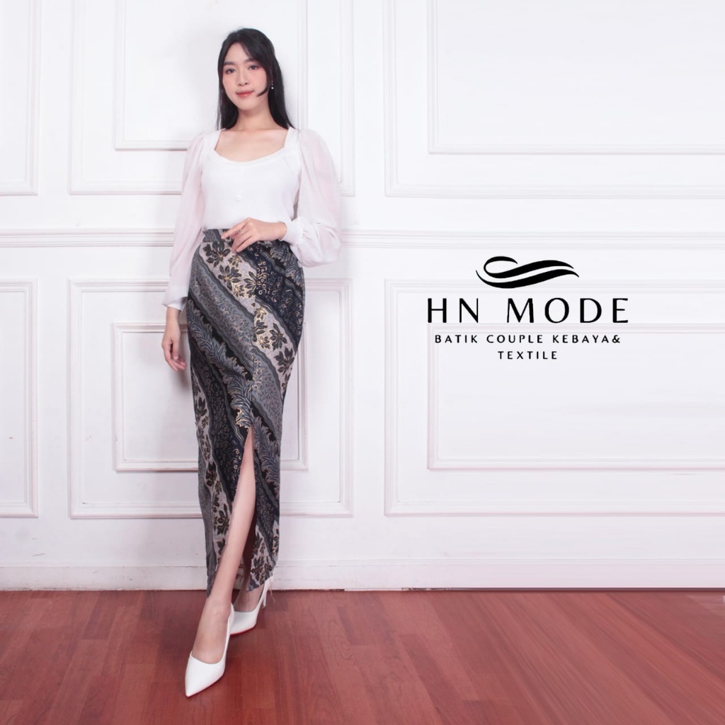 Jual Rok span batik belah tengah modern motif terbaru / rok kebaya modern / rok batik modis ...