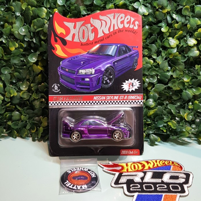 Jual Hot Wheels Nissan skyline R34 RLC 2020 Purple | Shopee Indonesia