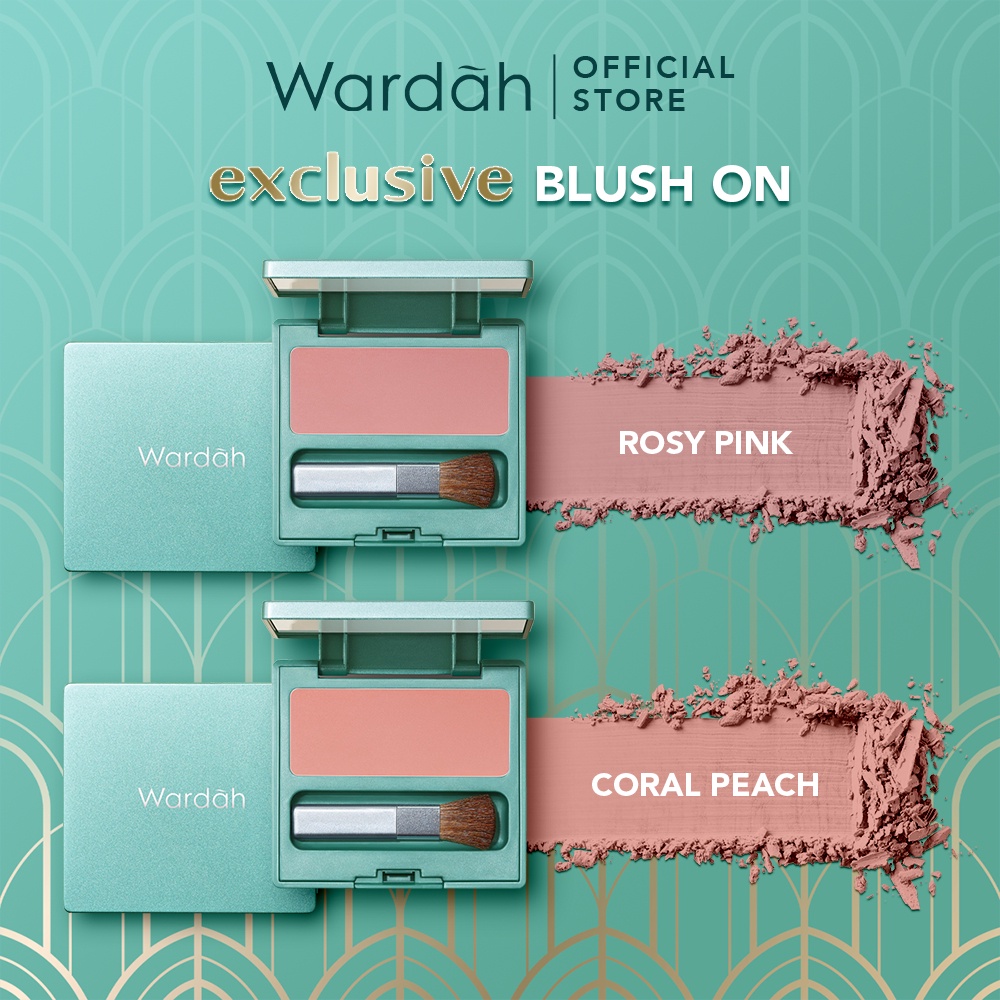 Jual BEAUTY WARDAH Exclusive Blush On - Warna Intense dan Tahan Lama ...