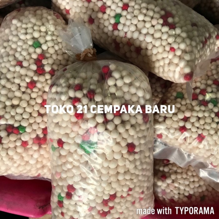 Jual Sagu Mutiara Mentah 1 KG | Pacar Cina Sago Seeds pearl 1KG 1000g ...