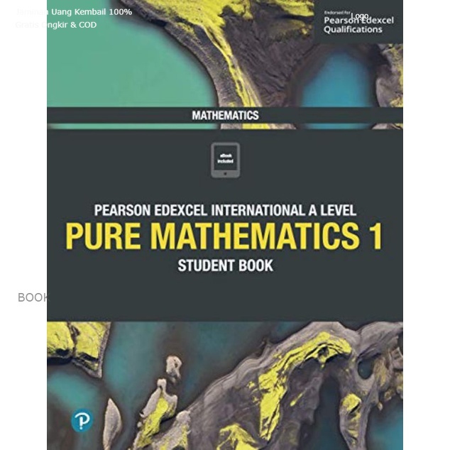 Jual PEARSON EDEXCEL INTERNATIONAL A LEVEL PURE MATHEMATICS (STUDENT ...