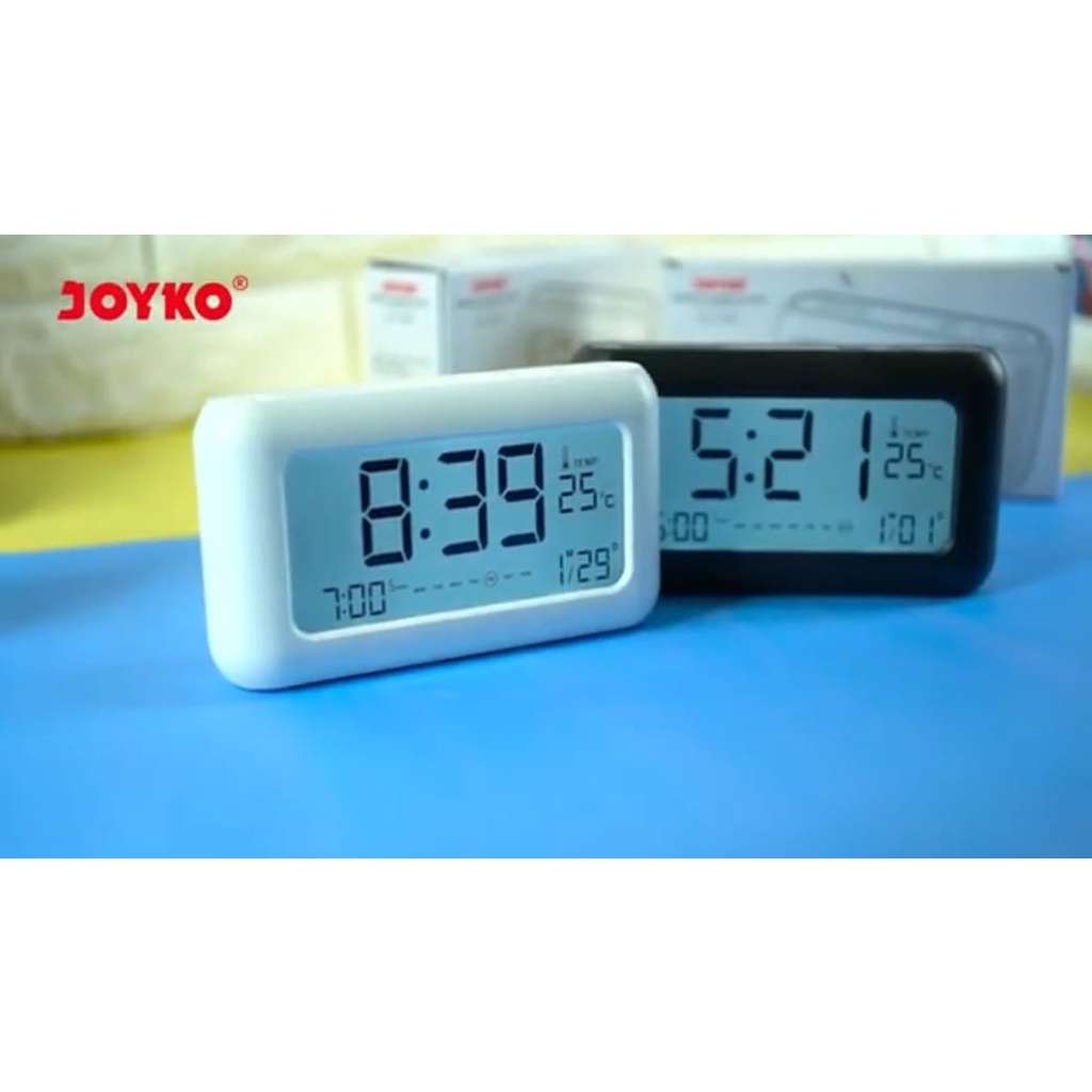 Jual Joyko ALCL-608D Jam Beker Digital Cas Ulang / Weker Suhu Alarm ...