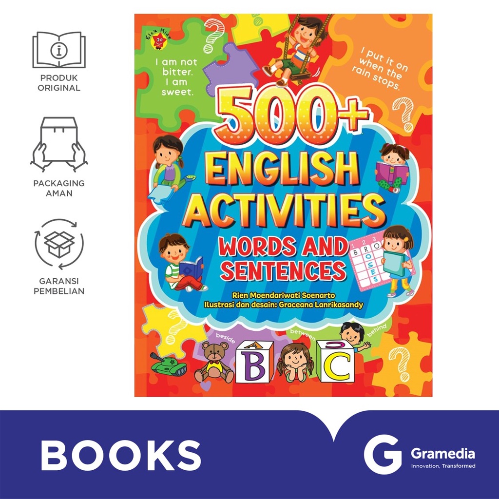 Jual 500+ English Activities Words and Sentences | Shopee Indonesia
