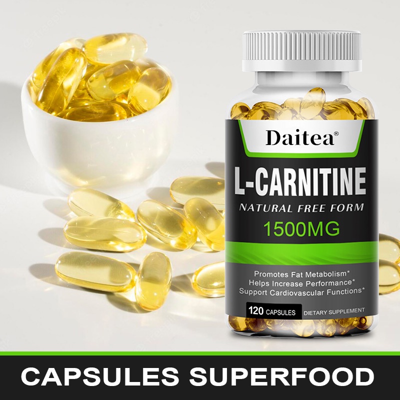 Jual L-carnitine, 1500mg, 30/60/120 capsules, Energy and Muscle ...