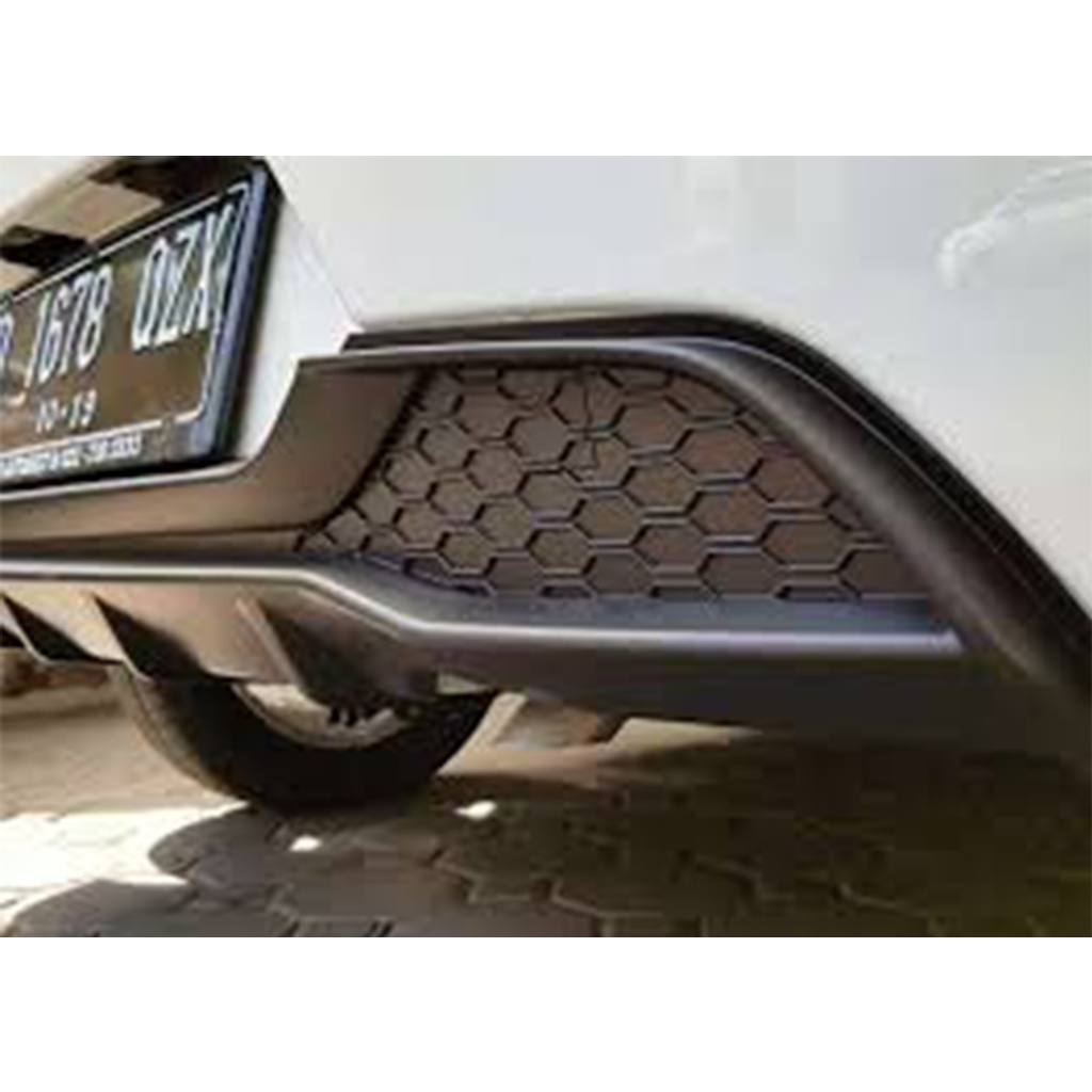 Jual DIFFUSER BRIO RS 2019 SPOILER BUMPER BELAKANG ALL NEW BRIO ...