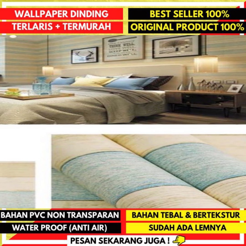 Jual Wallpaper MOTIF KAYU SERAT JATI MUDA TUA HITAM PUTIH BIRU ABU ...
