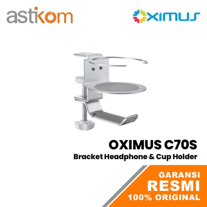 Jual Bracket Oximus C70S Clamp-On Headphone & Cup Holder | Shopee Indonesia