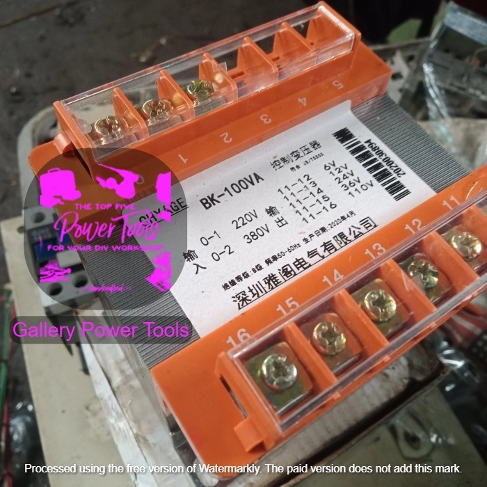 Jual Trafo Step down 100va Tranformer BK 100VA input 220 & 380 output 6V,12V,24V,36V,110V for ...