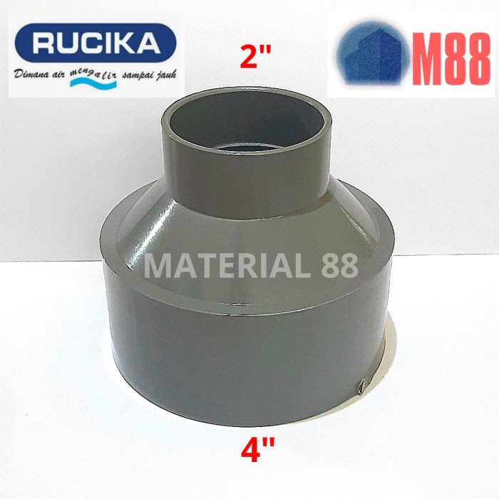 Jual RUCIKA Vlok Sok 4x2 D - Reducer 4 x 2 inch Flok Sock 4 × 2 Pipa ...